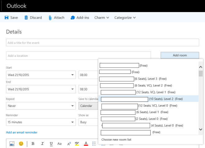 Office 365 Hybrid – On Premise Room Mailboxes not available in OWA ...